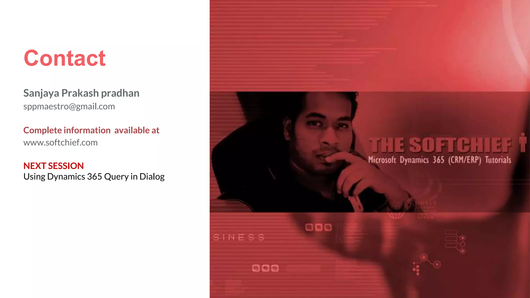 D365 Dialogs Concepts & Facts | PPTX