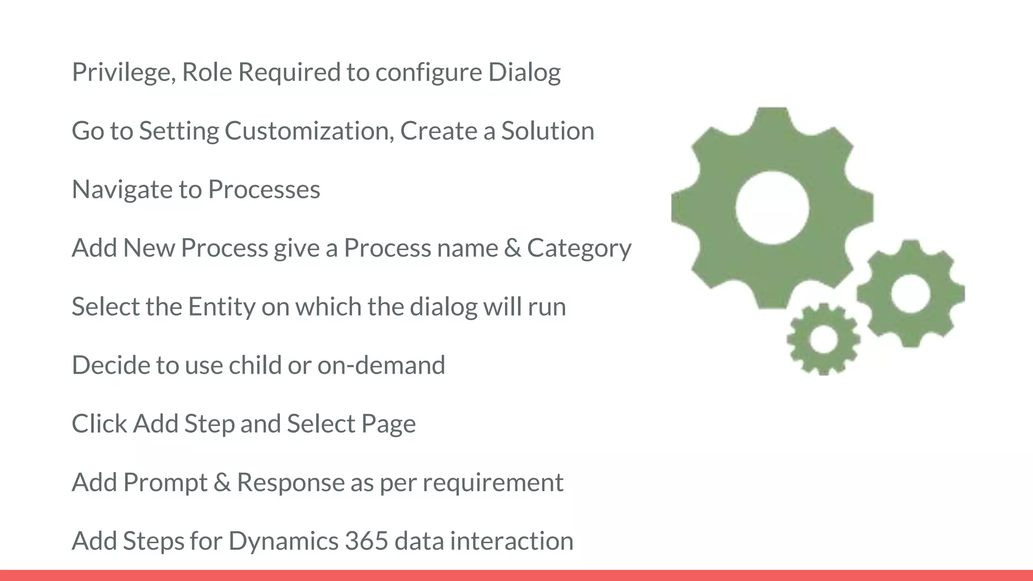 D365 Dialogs Concepts & Facts | PPT