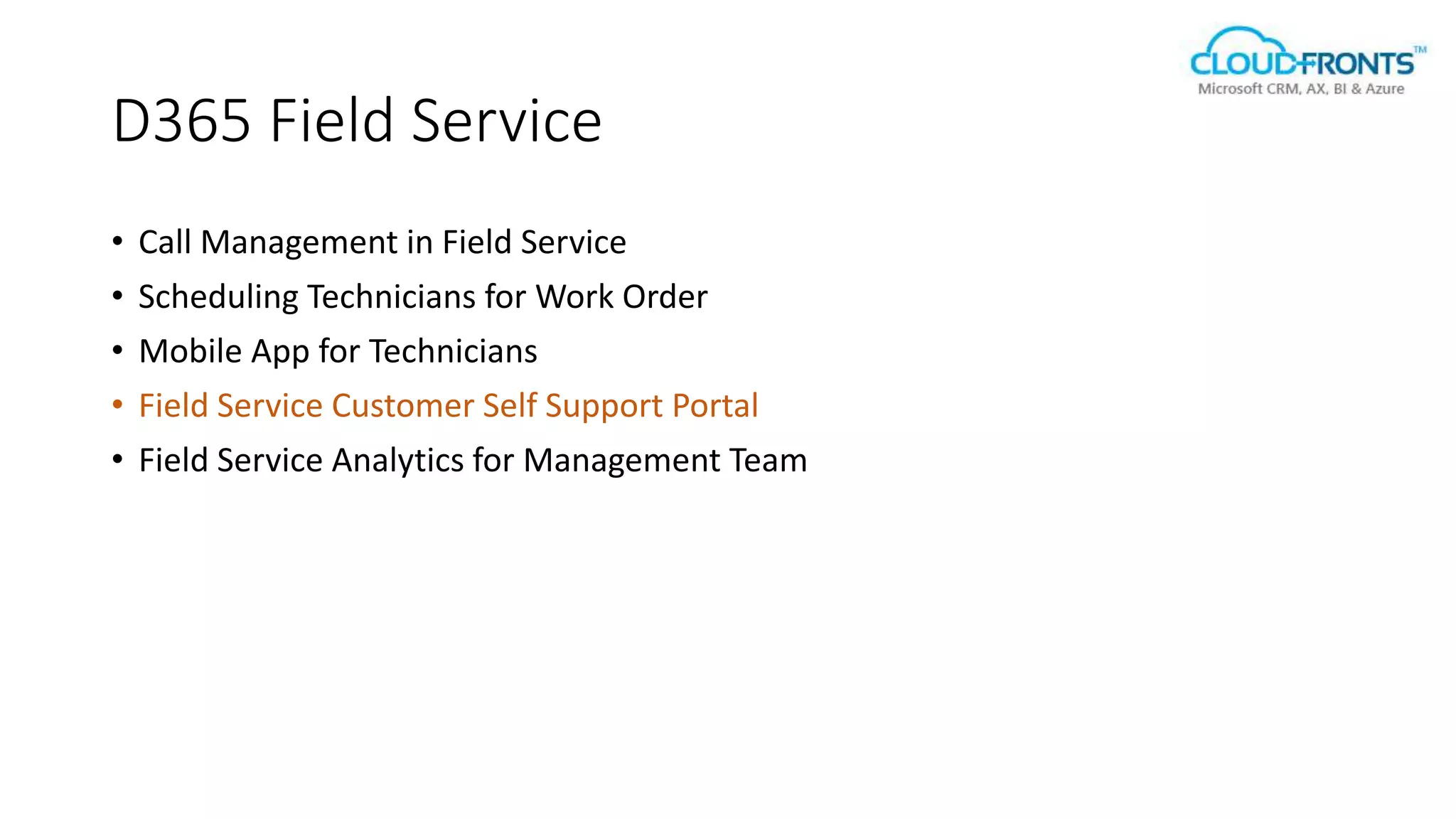 D365 Field Service | PPTX