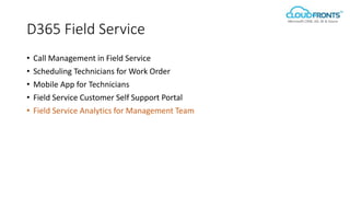 D365 Field Service | PPTX
