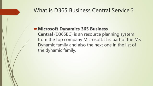 D365 finance and operations | PPTX