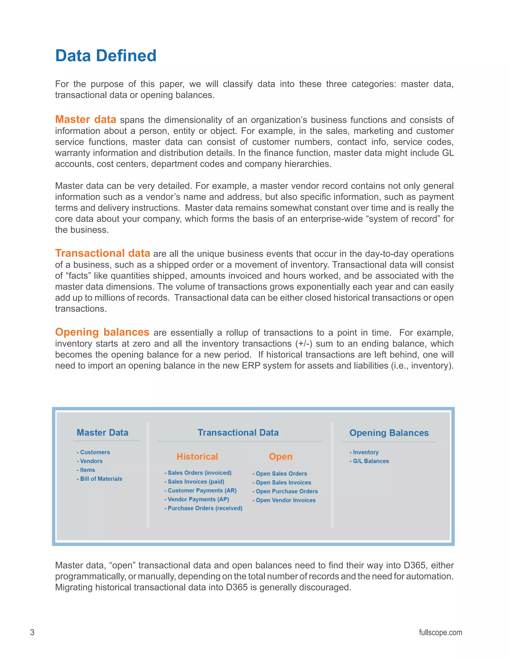 Considerations for Data Migration D365 Finance & Operations | PDF
