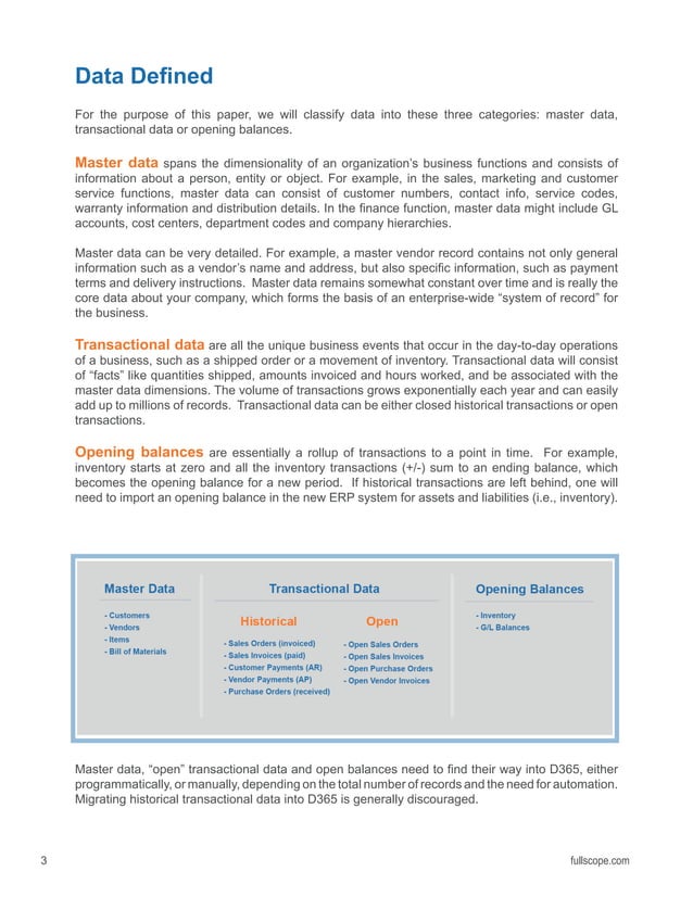 Considerations for Data Migration D365 Finance & Operations | PDF | Databases | Computer ...