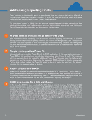 Considerations for Data Migration D365 Finance & Operations | PDF