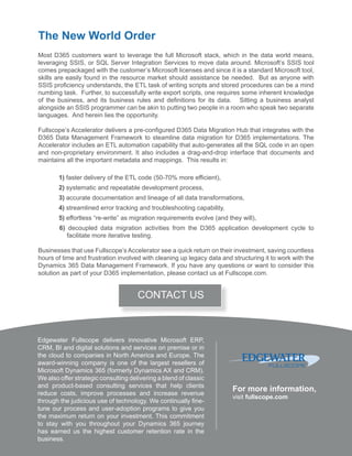 Considerations for Data Migration D365 Finance & Operations | PDF