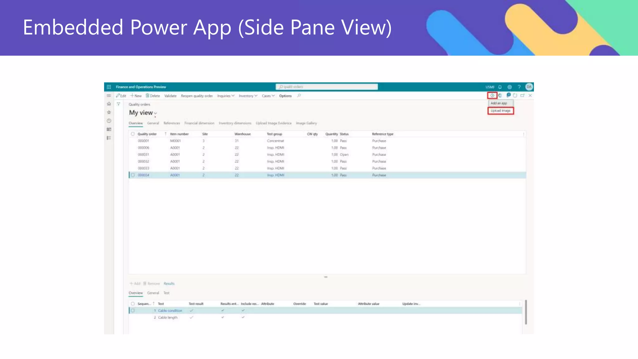 D365 F&SCM & Power App (Quality Management) | PPTX