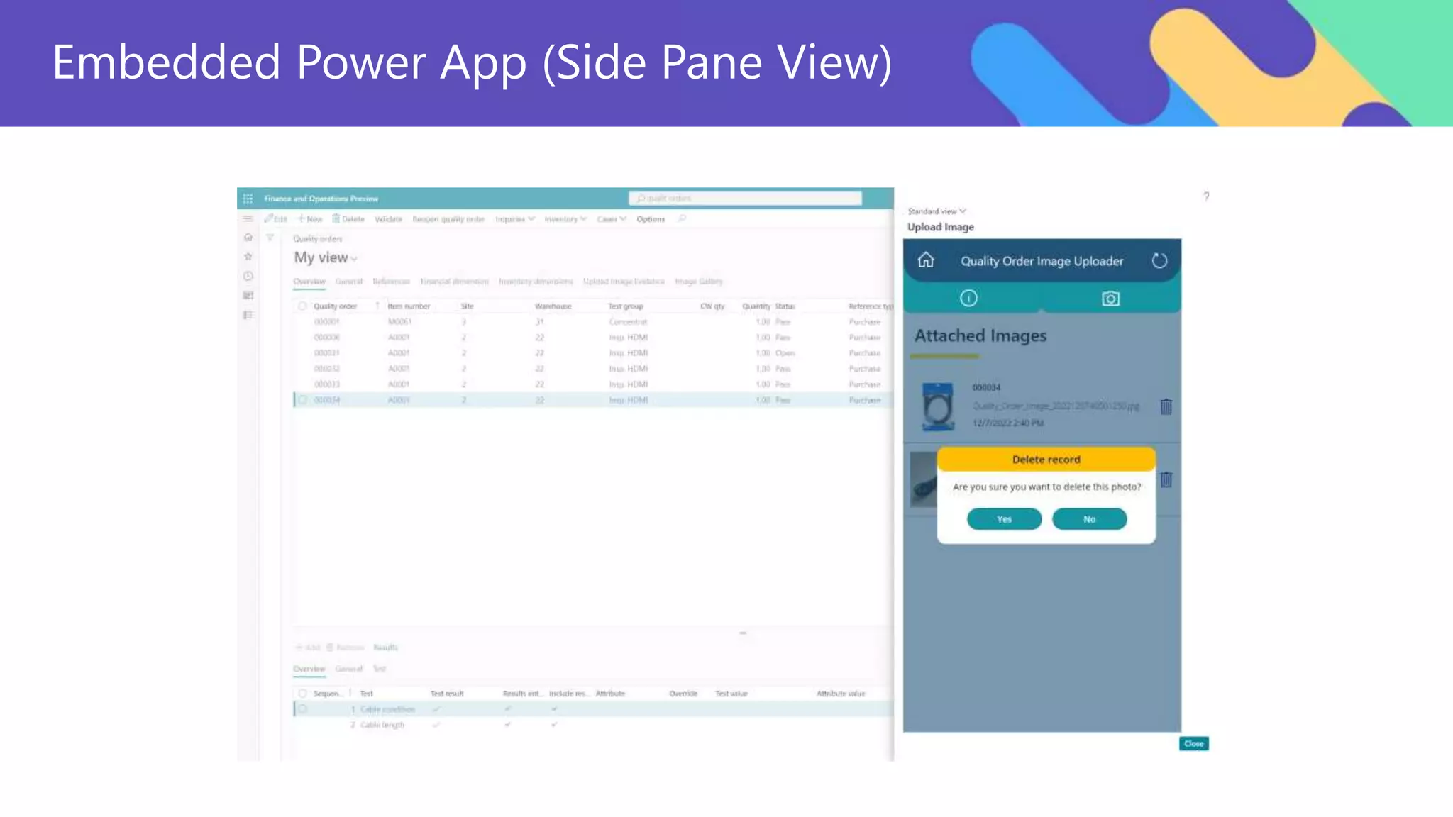 D365 F&SCM & Power App (Quality Management) | PPTX