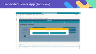 D365 F&SCM & Power App (Quality Management) | PPTX