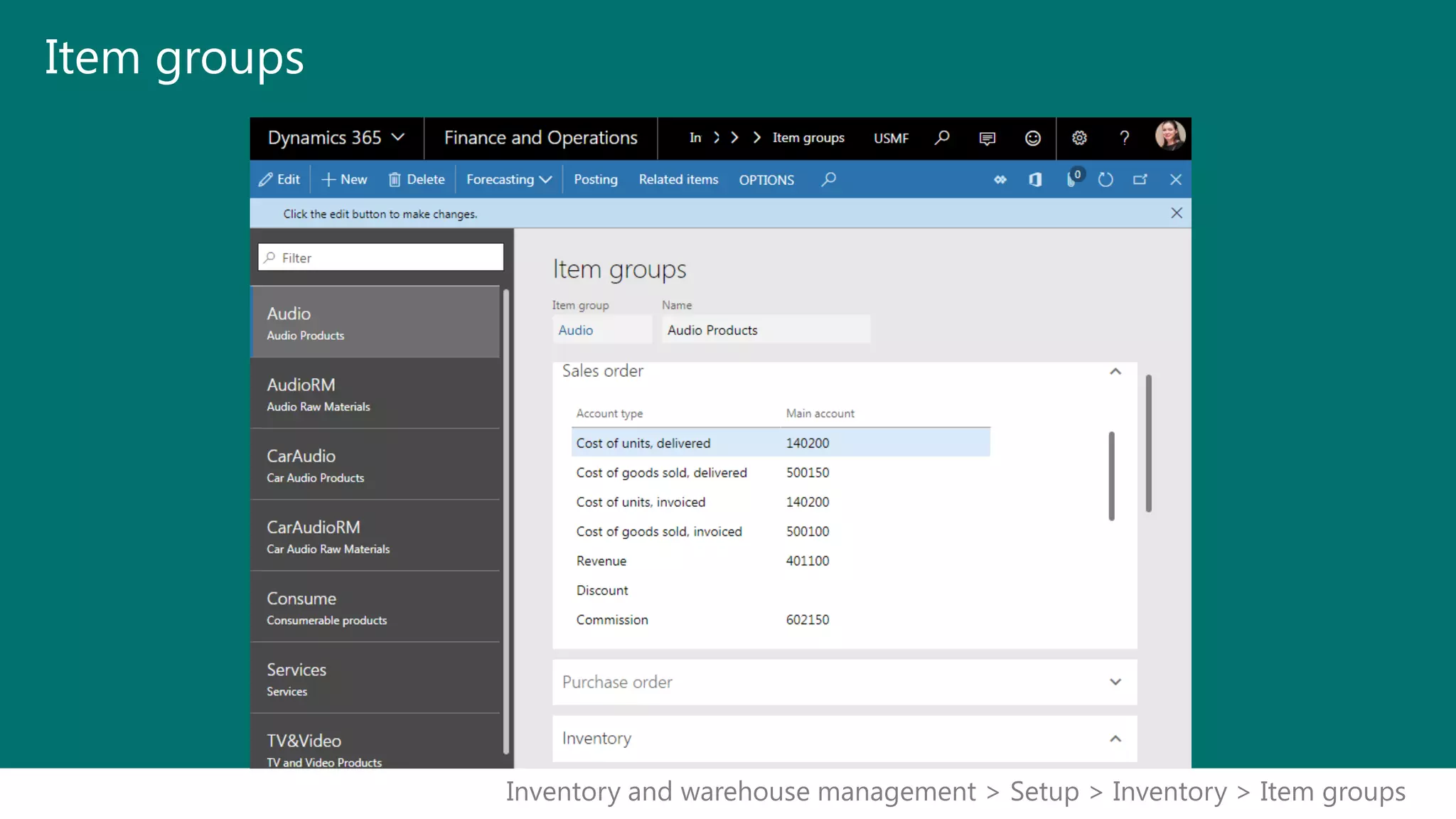 Product information management in Microsoft Dynamics 365 for Finance ...