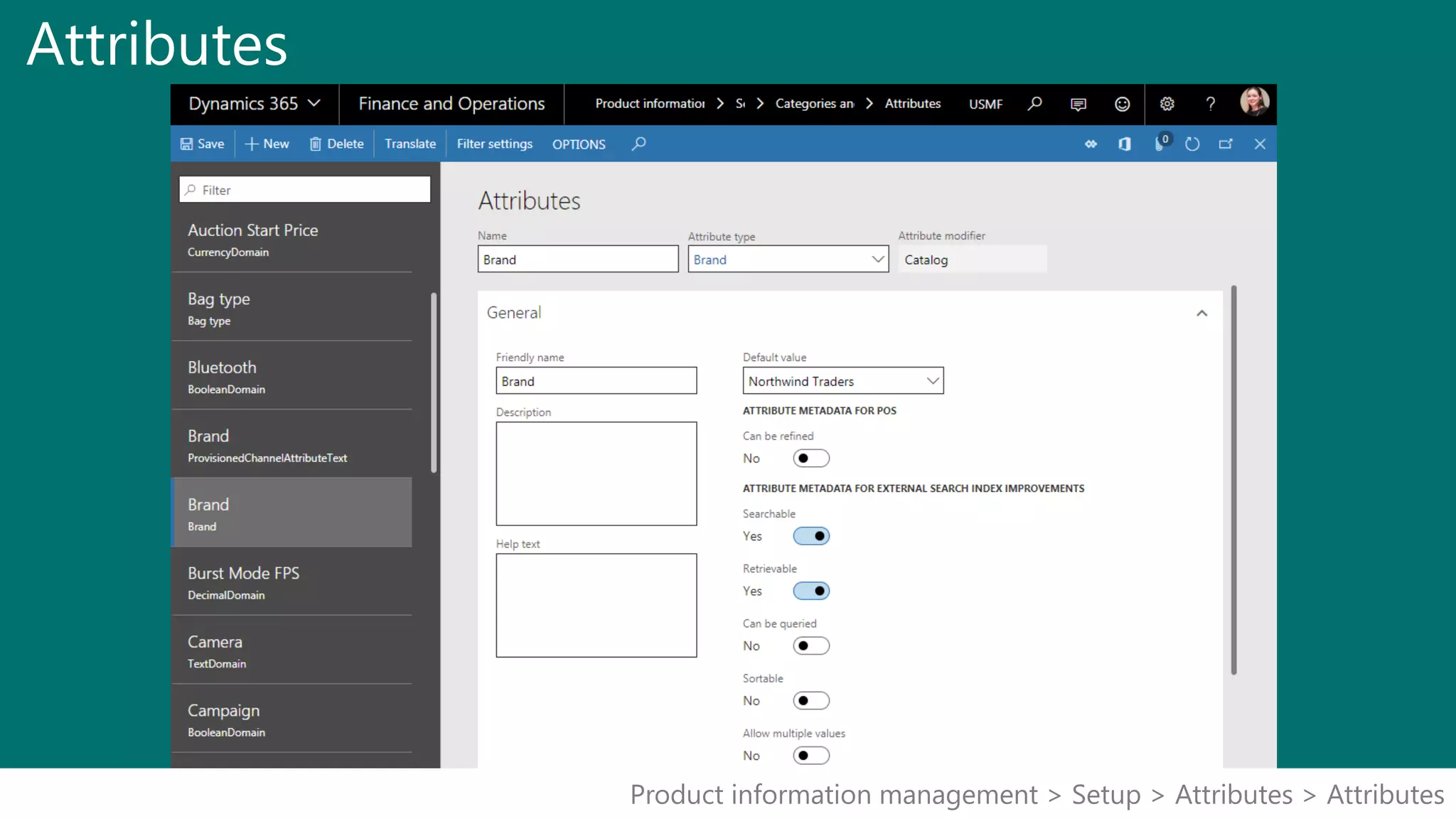Product information management in Microsoft Dynamics 365 for Finance and Operations | PDF