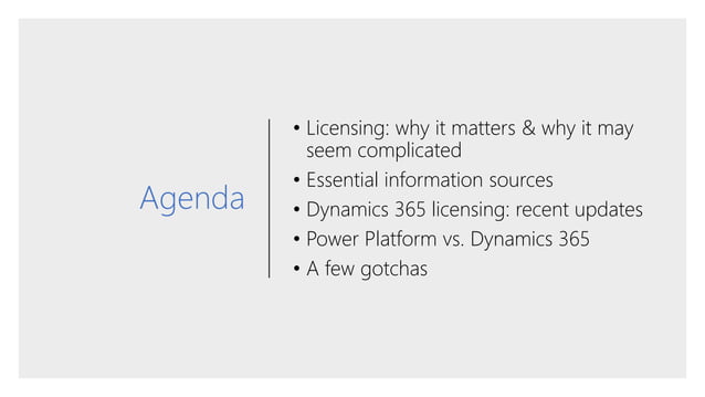Demystifying Dynamics 365 & Power Platform Licensing | PPT Demystifying Dynamics 365 & Power Platform Licensing | PPT