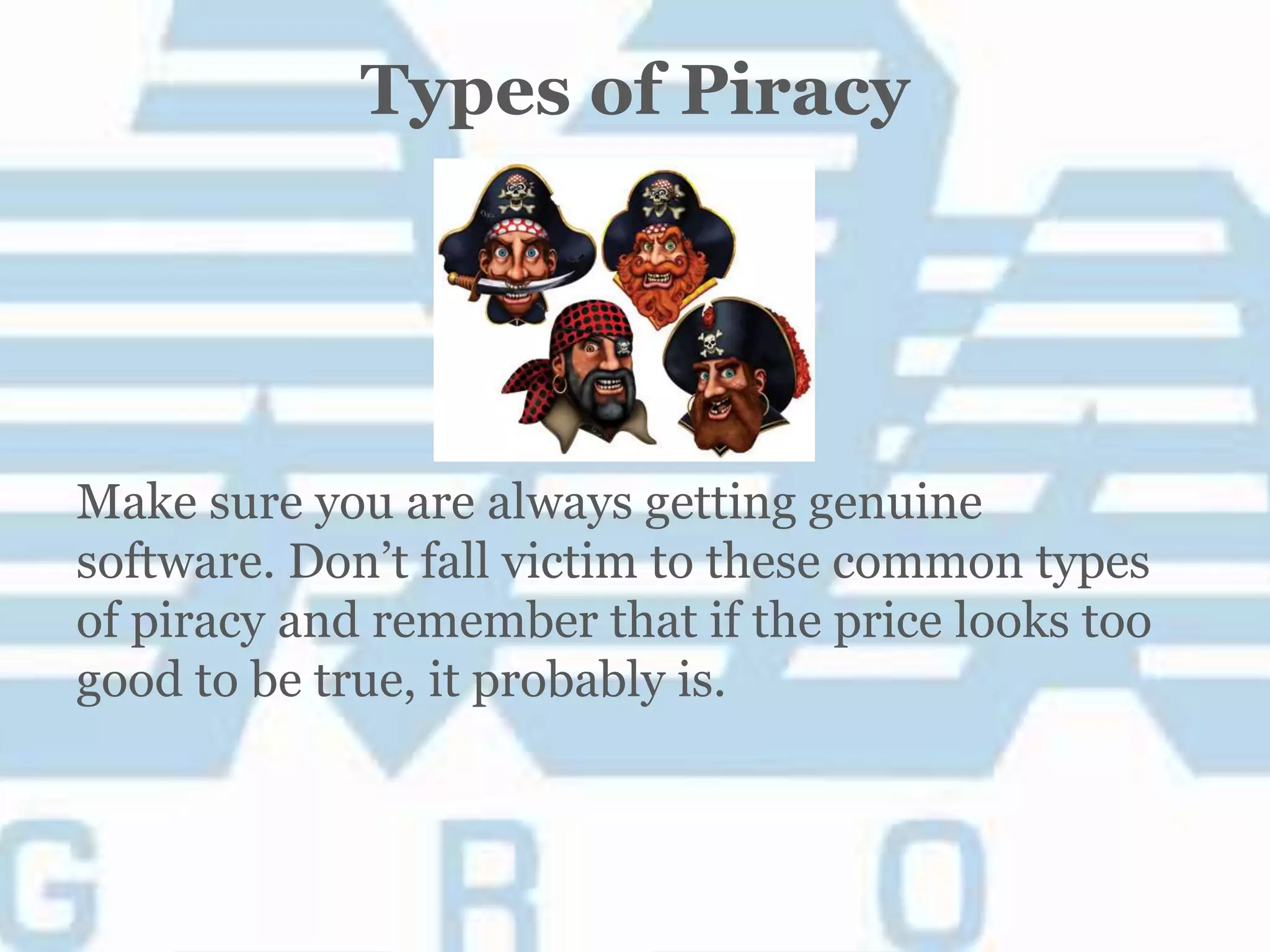 Understand the importance of getting only genuine software | PPTX