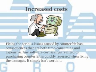Understand the importance of getting only genuine software | PPTX