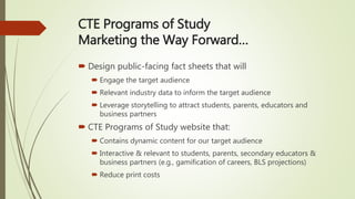 CTE Brochure Project FINAL | PPT