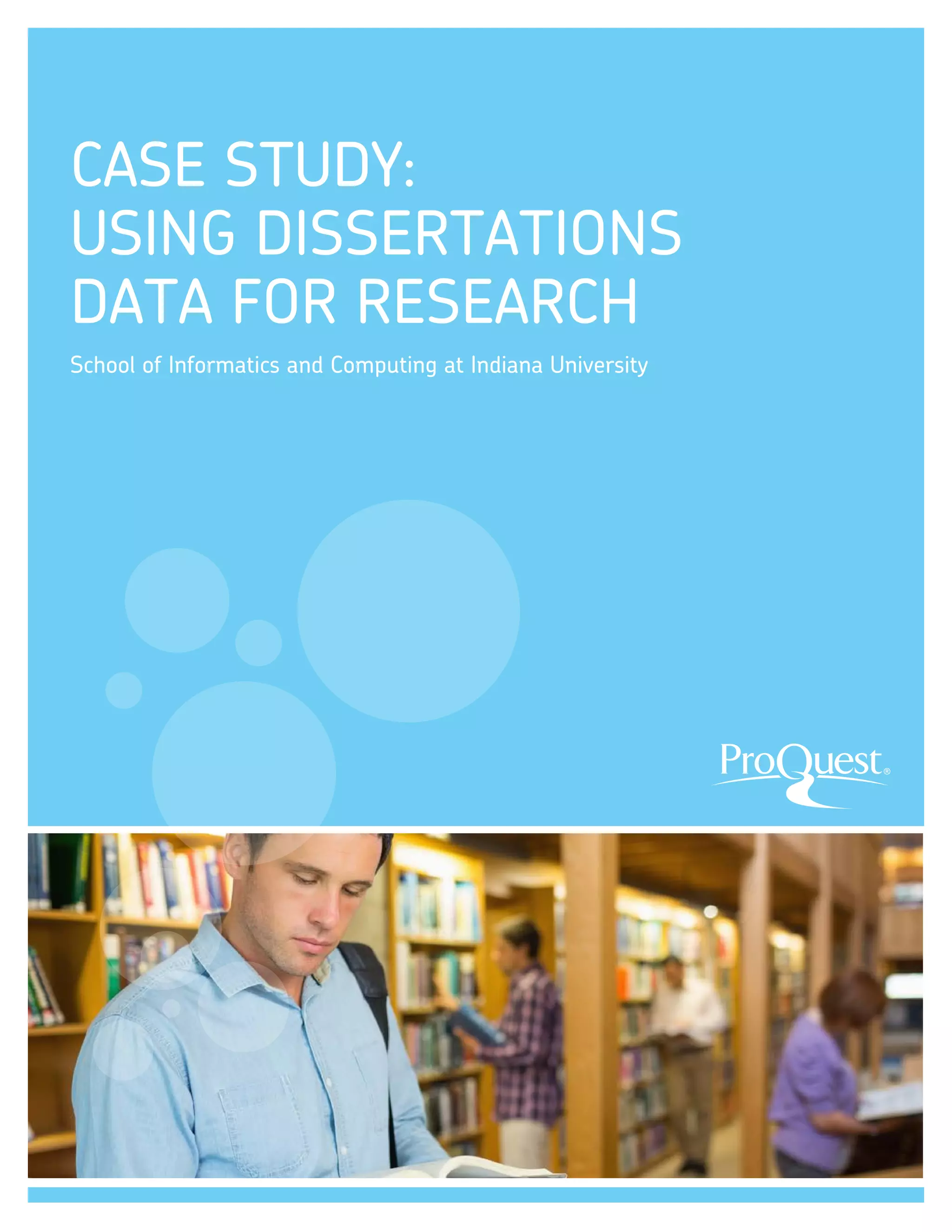 Case Study: Using Dissertations Data for Research | PDF | Postgraduate ...