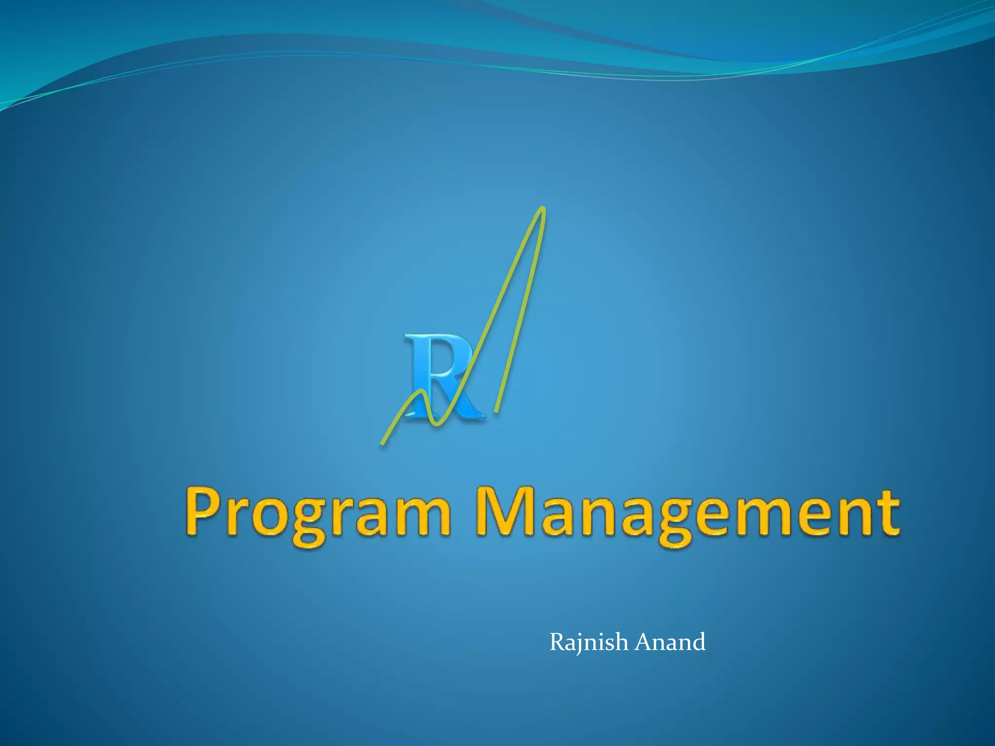 Program Management | PPTX