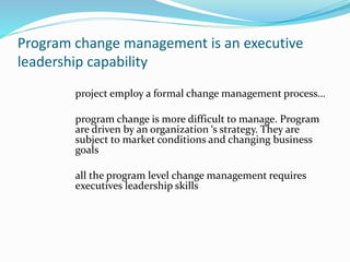 Program Management | PPT