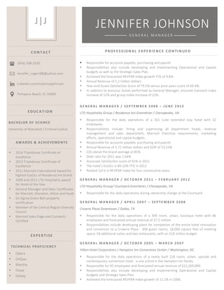 Jennifer Johnson Resume | PDF