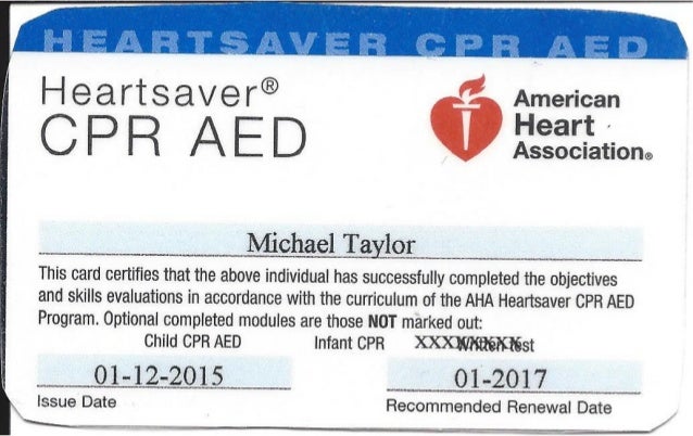 CPR Card
