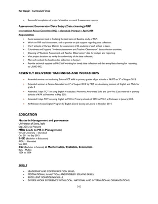 Rai Curriculum Vitae | PDF