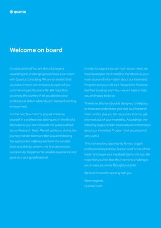 Internship Handbook | PDF