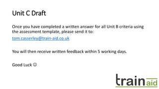 L3 AET Distance Unit C | PDF