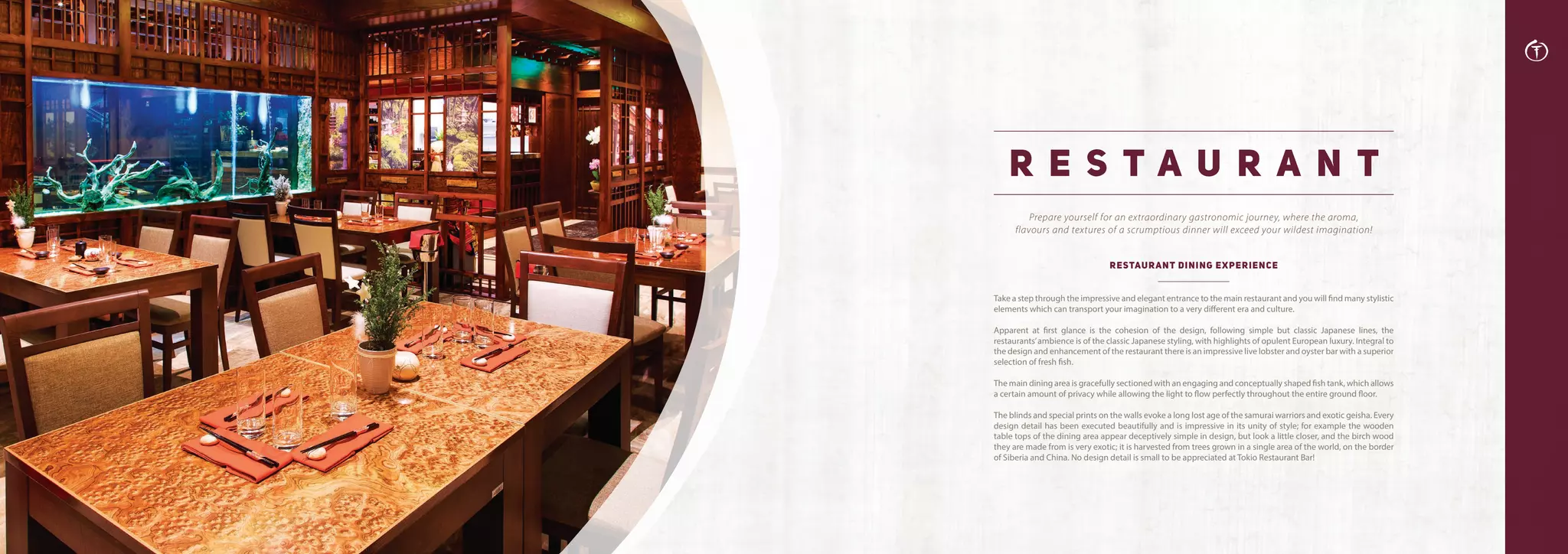 Tokio Restaurant Bar Brochure | PDF
