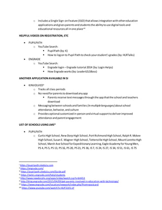 SCHOOL ATTENDANCE TRACKING APPLICATIONS TRAINING GUIDE | PDF