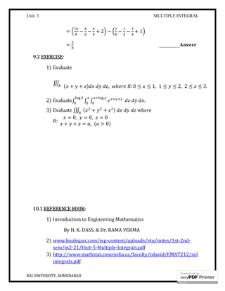 B.Tech-II_Unit-III | PDF