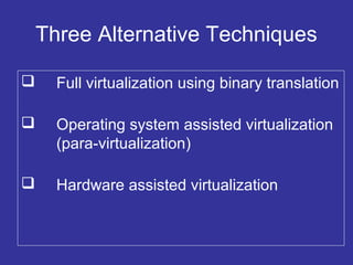 What is Virtualization | PPT