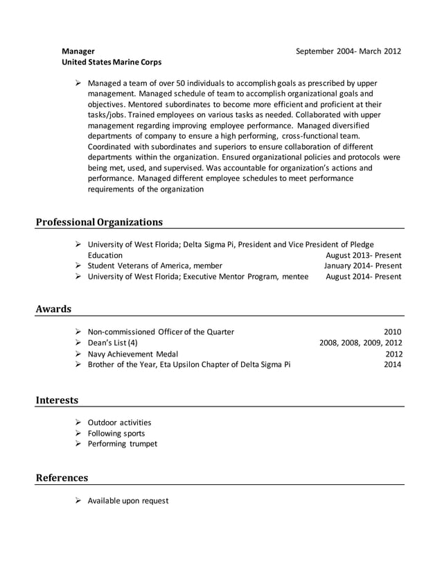 resume4 | PDF