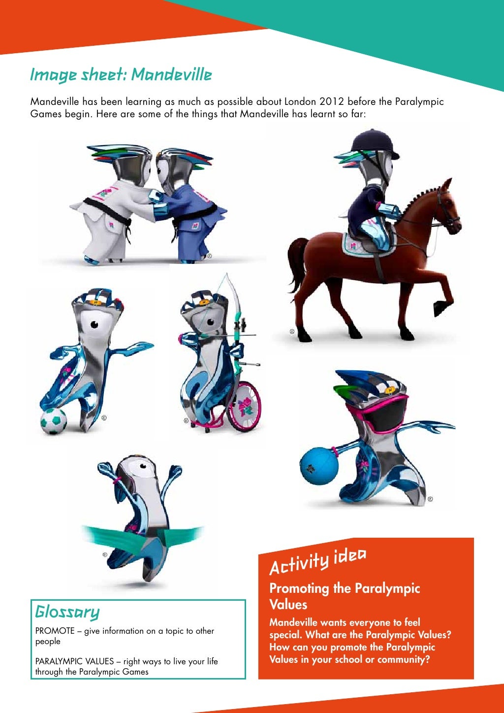 Paralympic Mascots_complete | PDF | Summer Olympic Sports | Olympic Sports