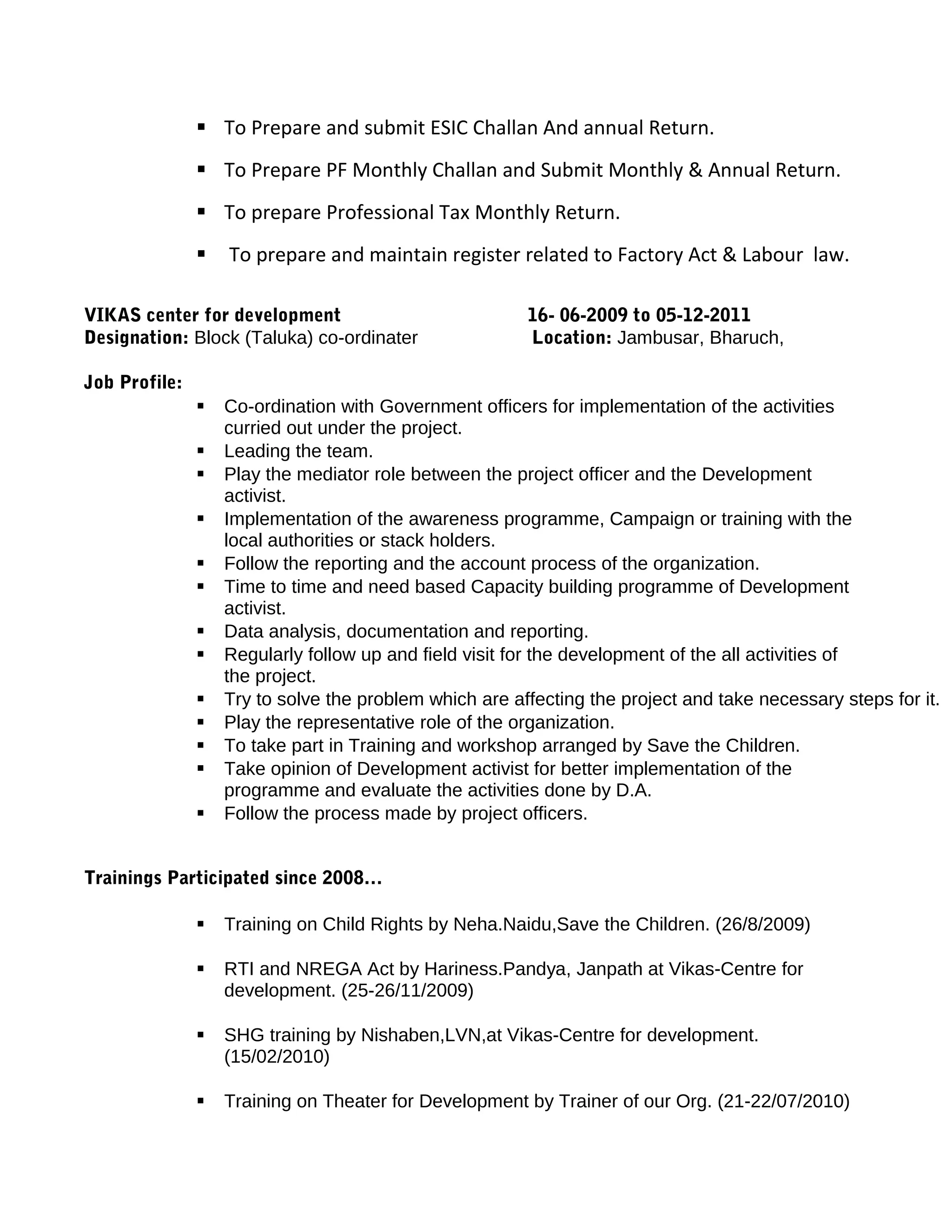 VIRAL PATEL resume | DOC