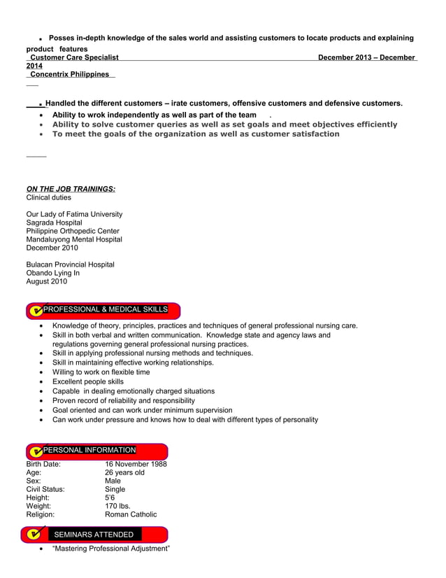 Mario-Resume-4 | DOC