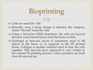 Bio Printing Presentation | PPTX