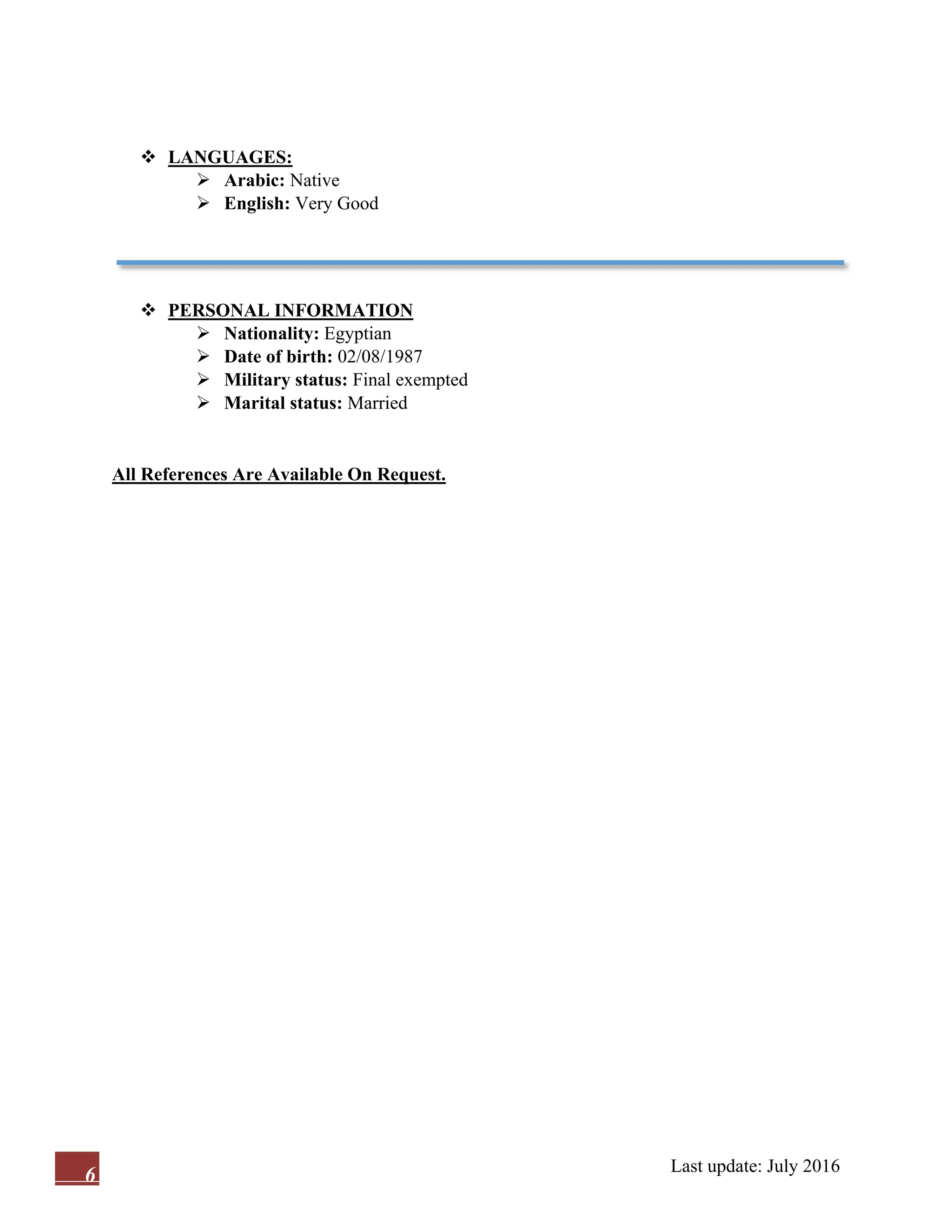 AMRO SALAH C.V | PDF