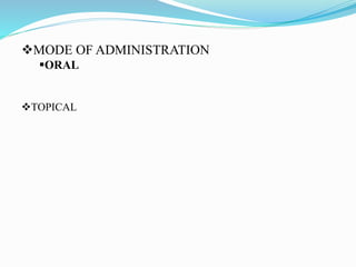 USES AND MODE OF ACTION AC | PPT