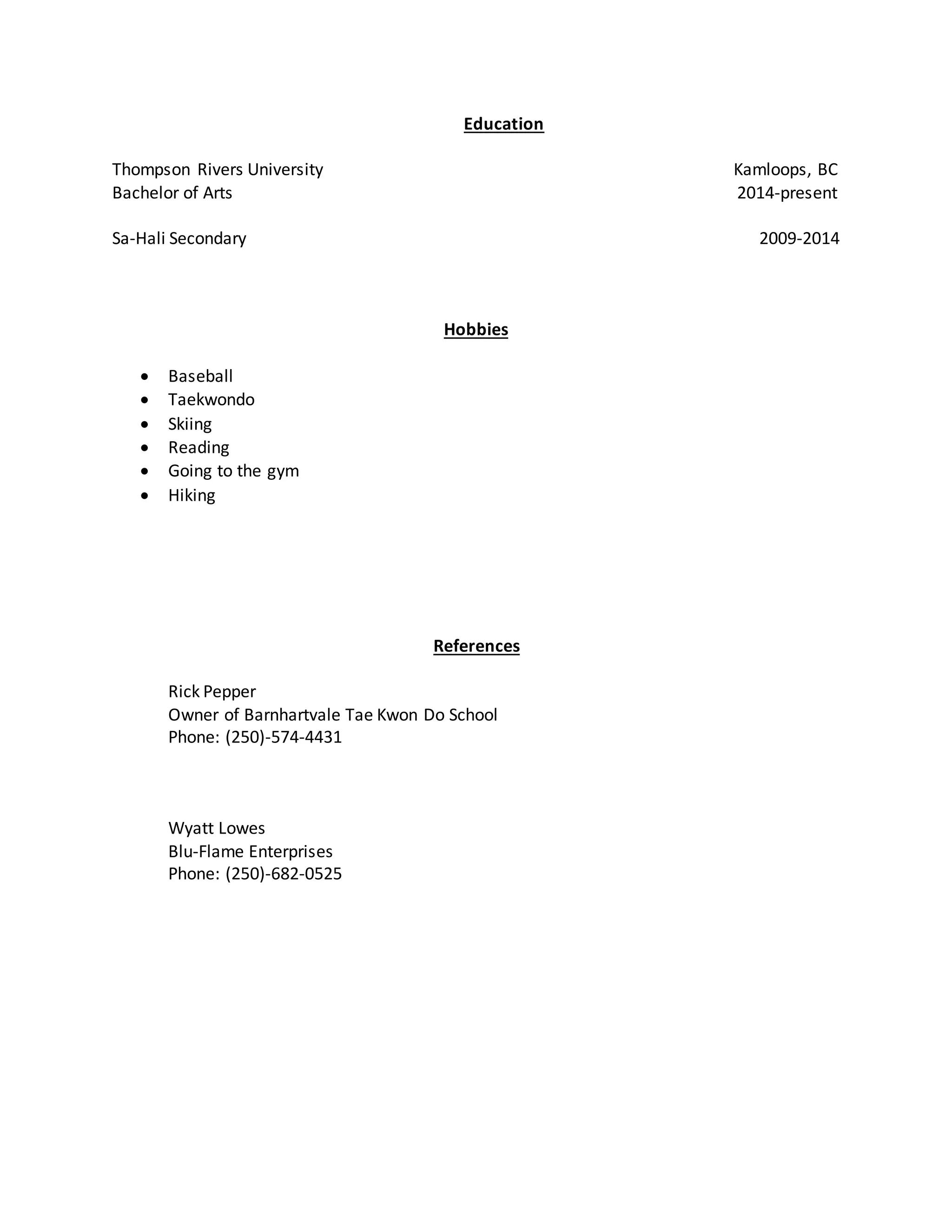 Riley Johnson resume (2) | DOCX
