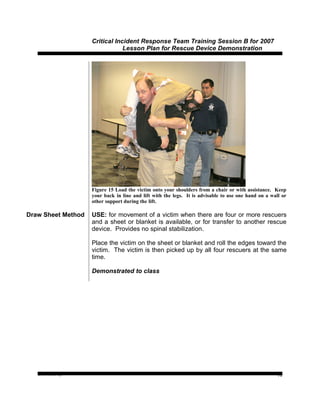 071219 lesson plan for rescue device demonstration for cirt | DOC ...