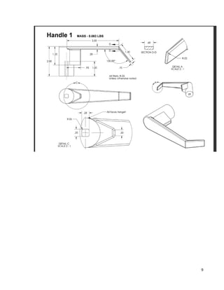 Design of a Handle Mechanism (Solidworks) | PDF