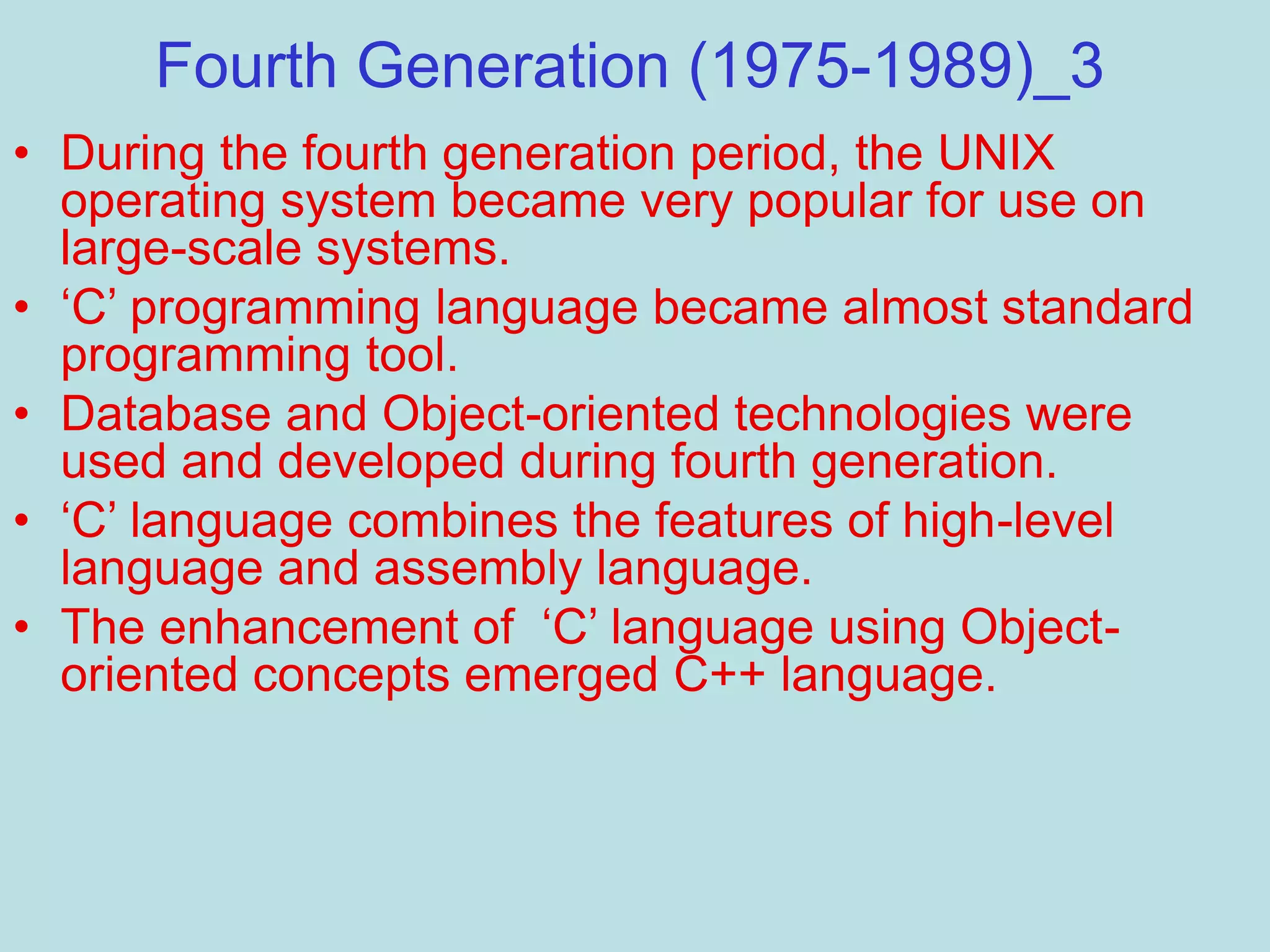 Computer Generations | PPT