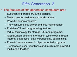 Computer Generations | PPT