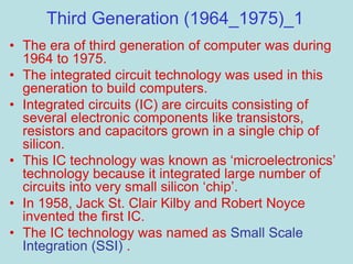 Computer Generations | PPT