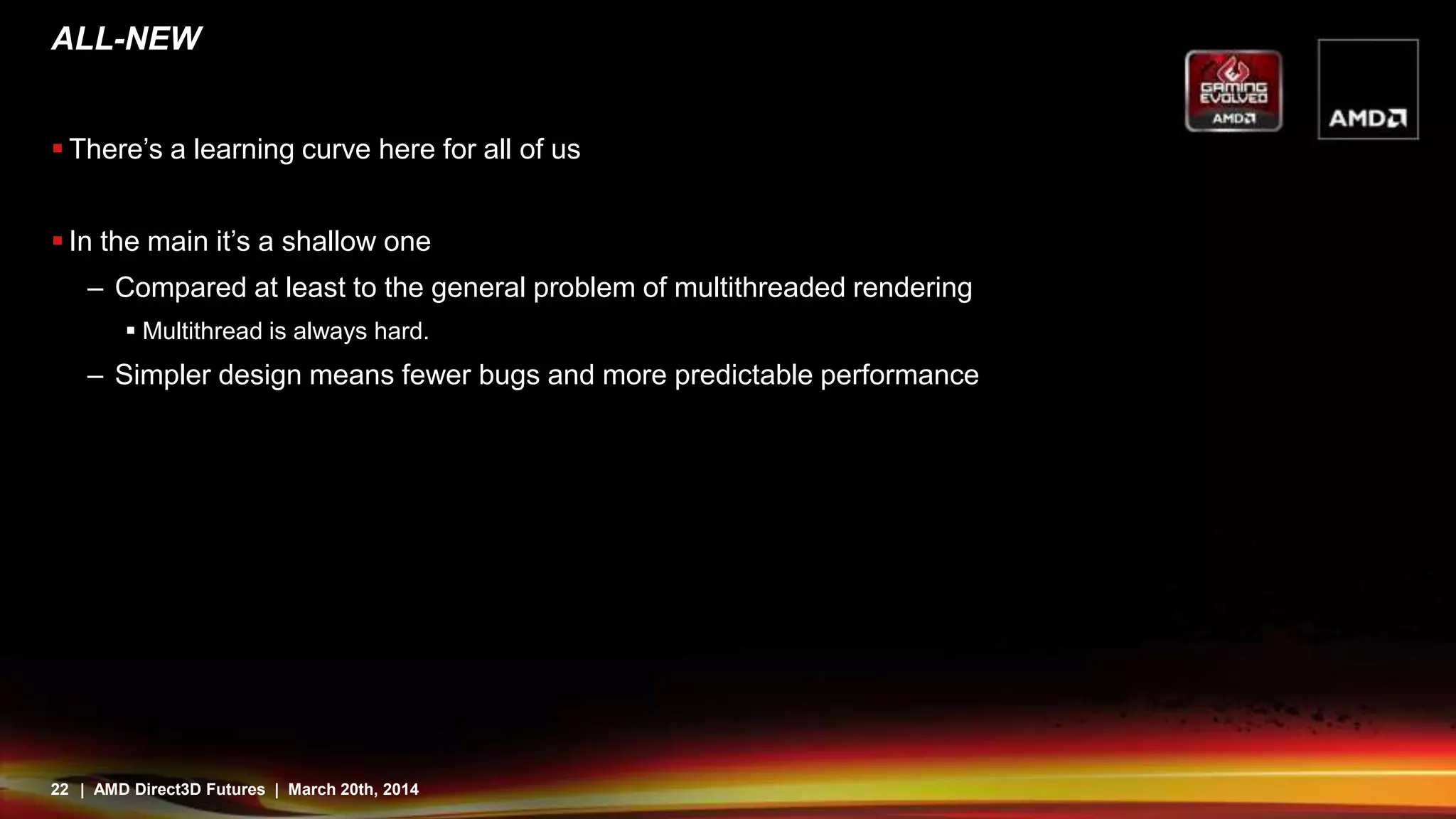 Direct3D12 and the Future of Graphics APIs by Dave Oldcorn | PPSX