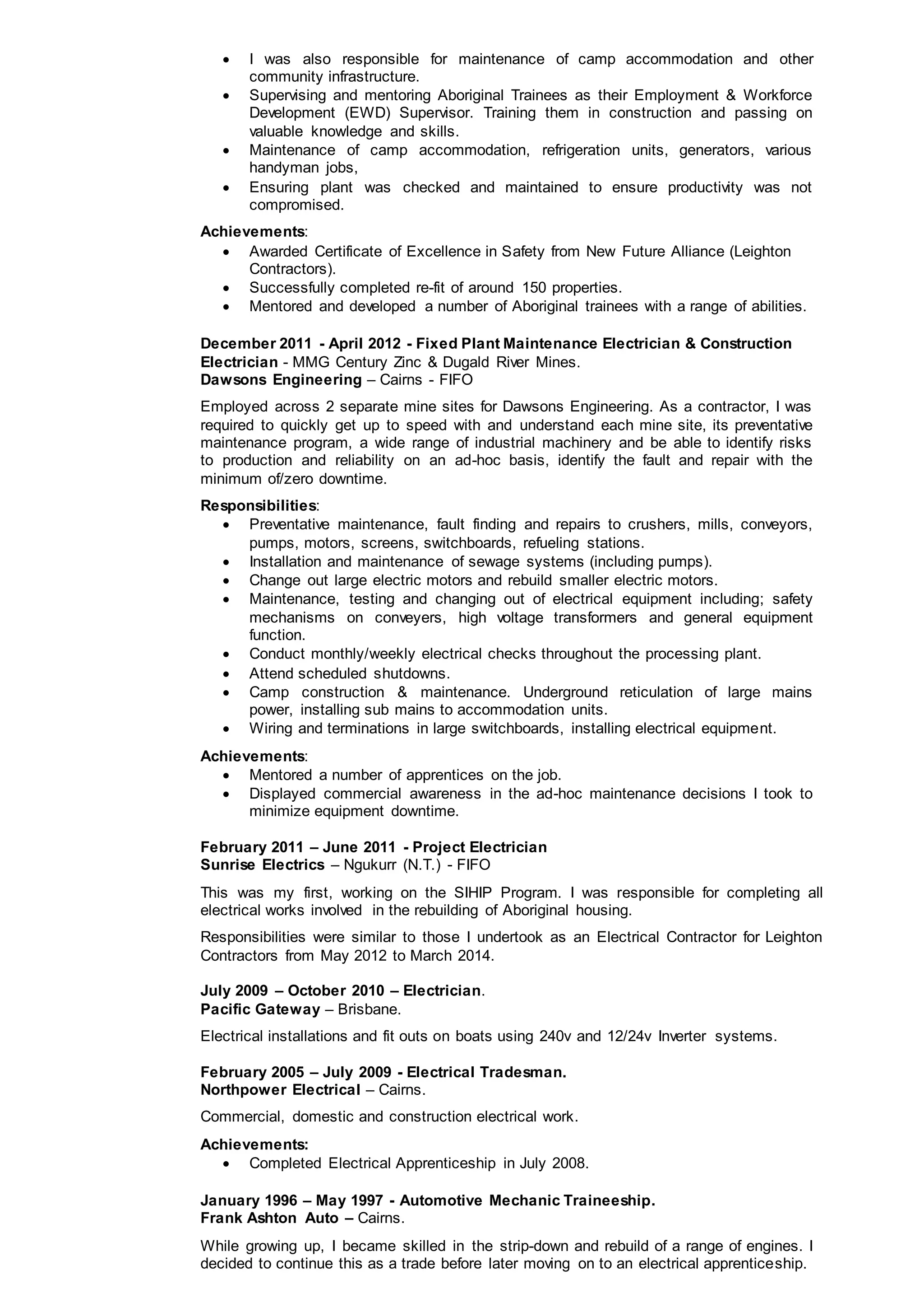 Justin Horsburgh Resume | DOCX