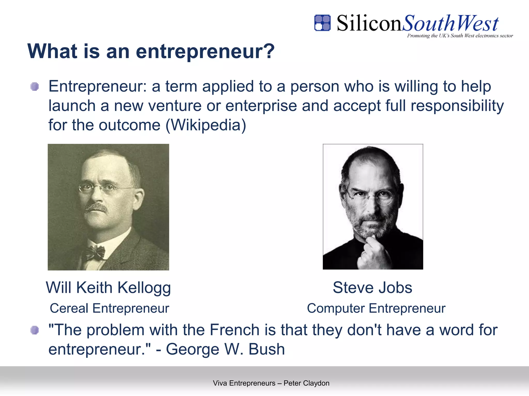 Peter-Claydon-Viva-Entrepreneurs | PDF