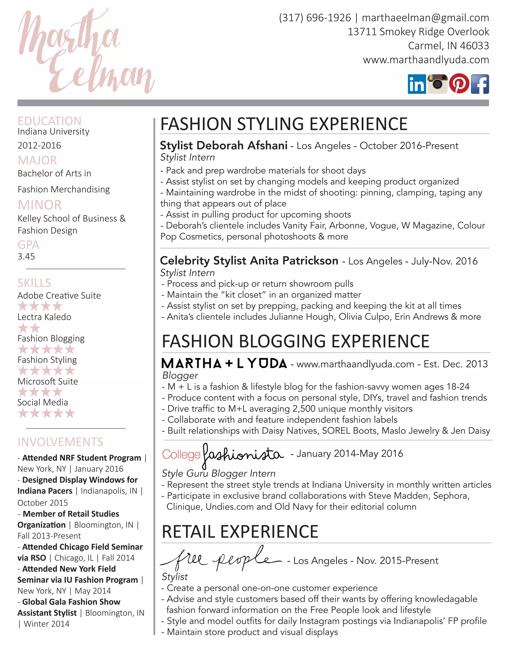 ResumeFall2016 | PDF