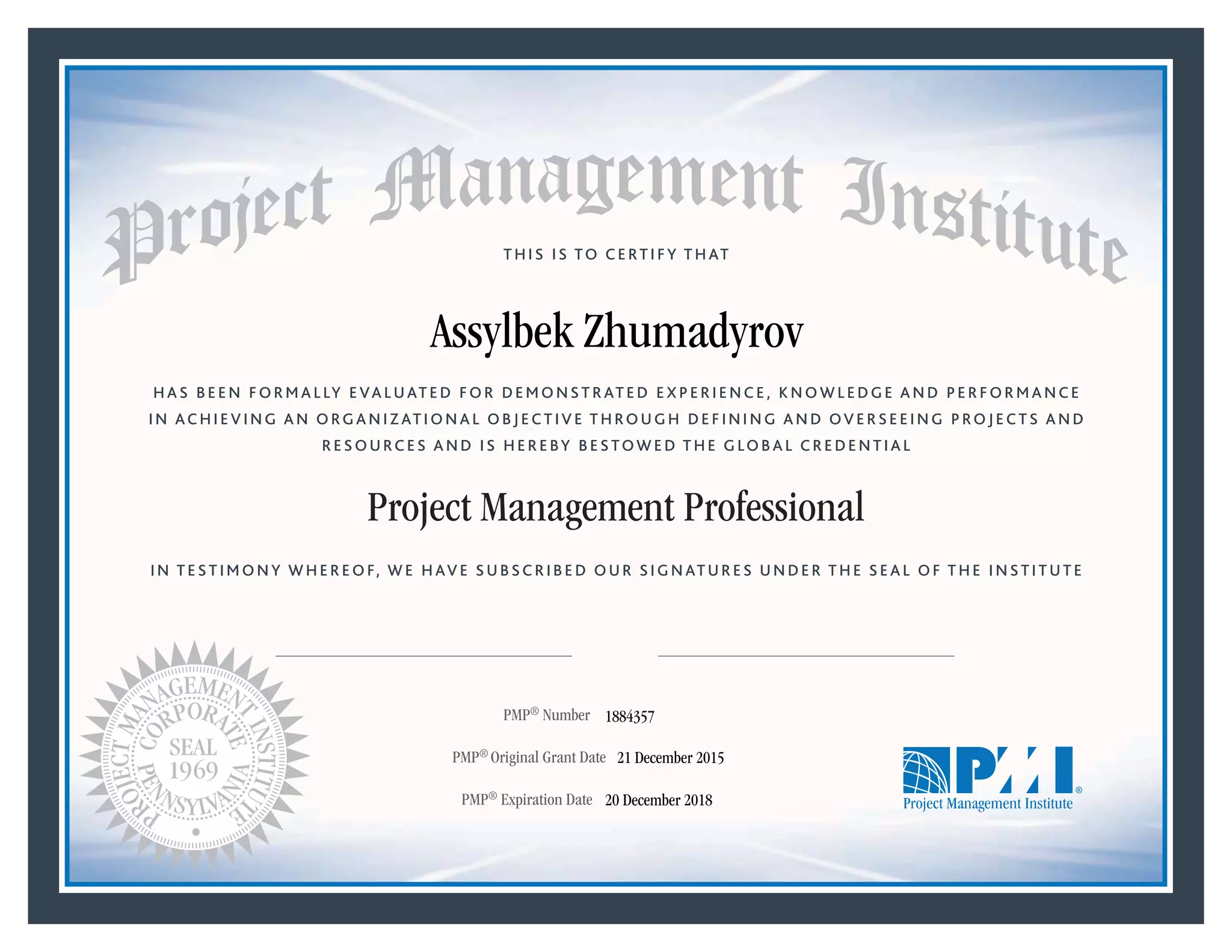 PMI PMP Certification | PDF