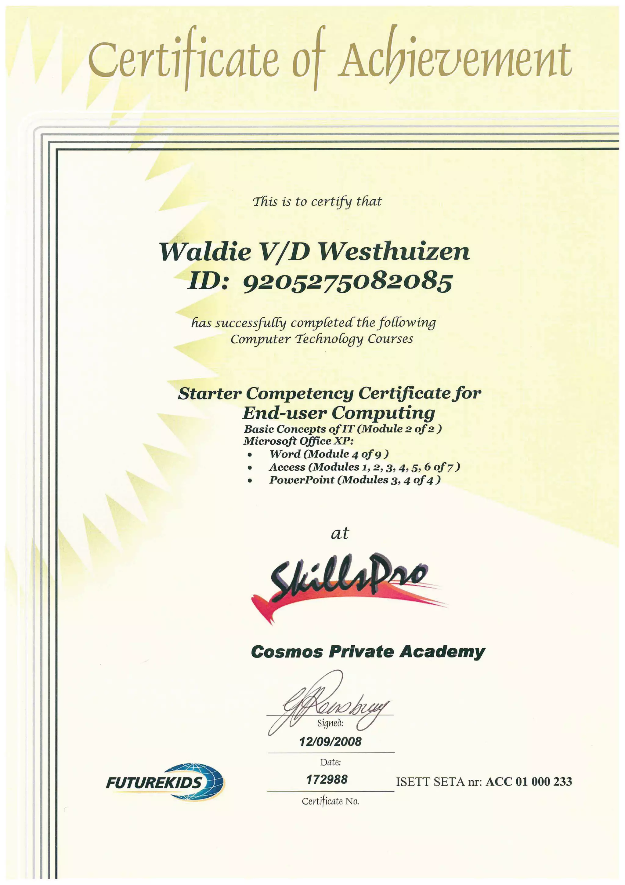 Skillspro - Computer Technology - 3 | PDF