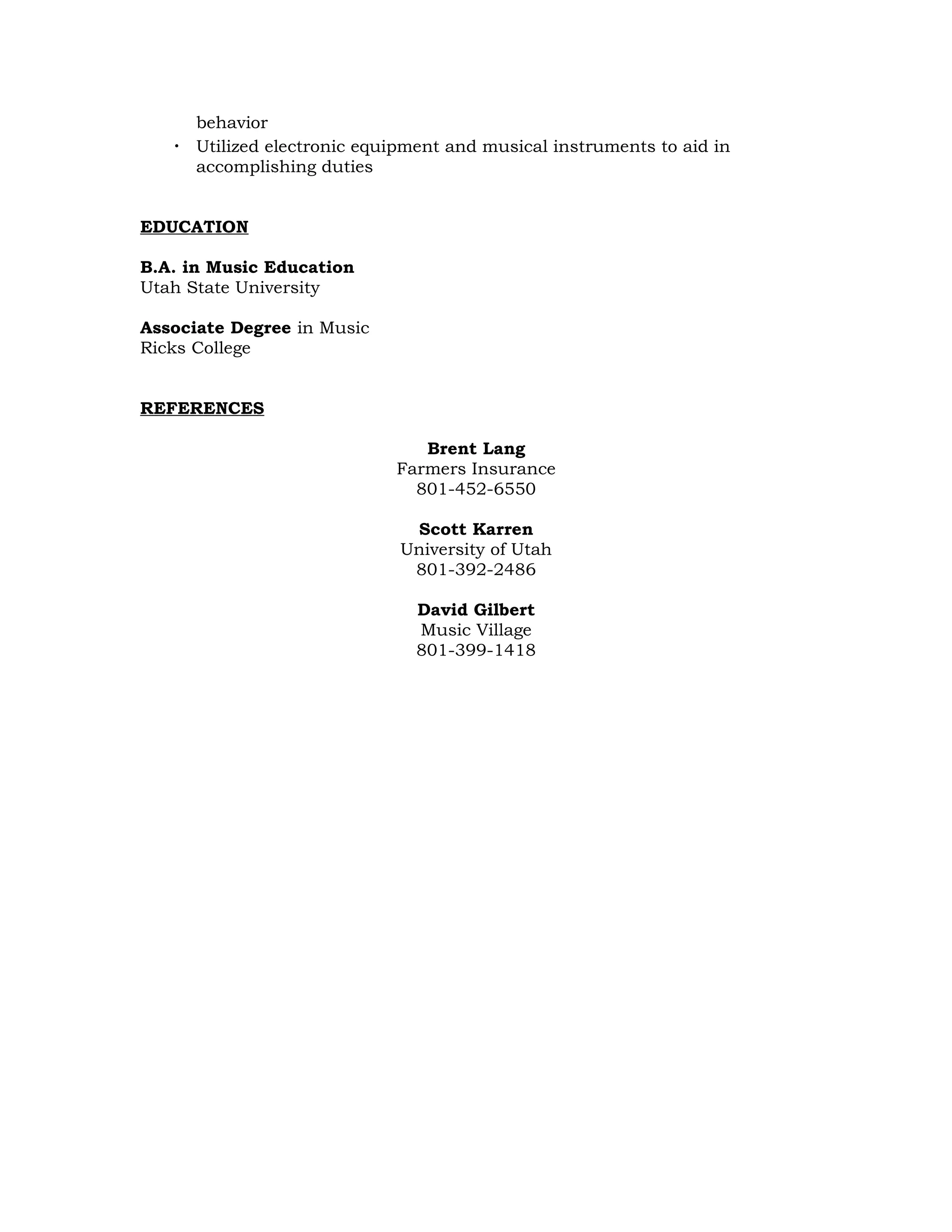 Tim Mason resume - 06 01 15 | PDF